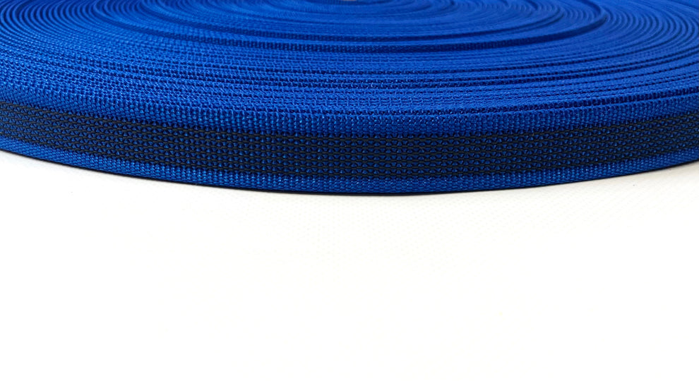 Polypropylene Webbing With Rubber Grip Tracer For Slip Resistance 16mm ...